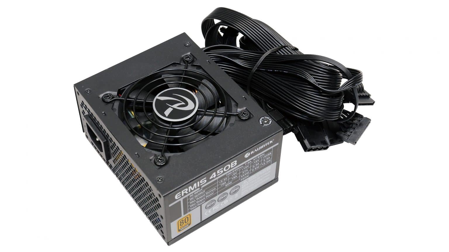 Raijintek Ermis 450B Review. A Highly Affordable SFX PSU - Hardware Busters