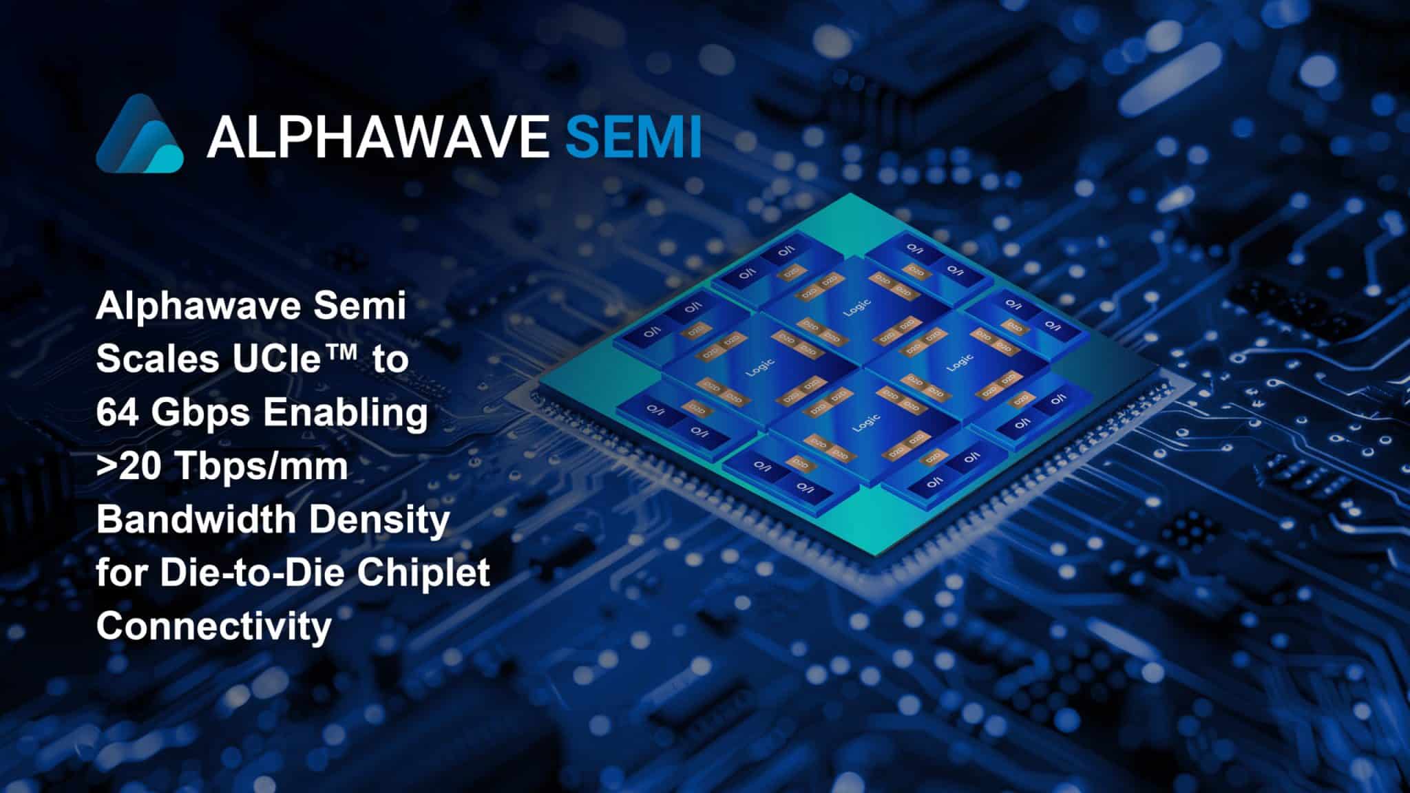 Alphawave Semi Unveils Gen3 UCIe IP, Delivering Unprecedented 64 Gbps Chiplet Connectivity ...