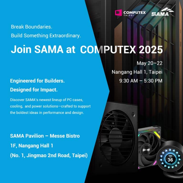 SAMA to Introduce Expanded PC Hardware Portfolio at COMPUTEX 2025 ...