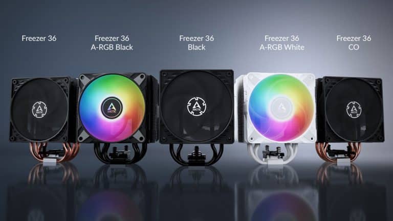 Arctic Freezer 36 (Black) CPU Cooler Review - Hardware Busters